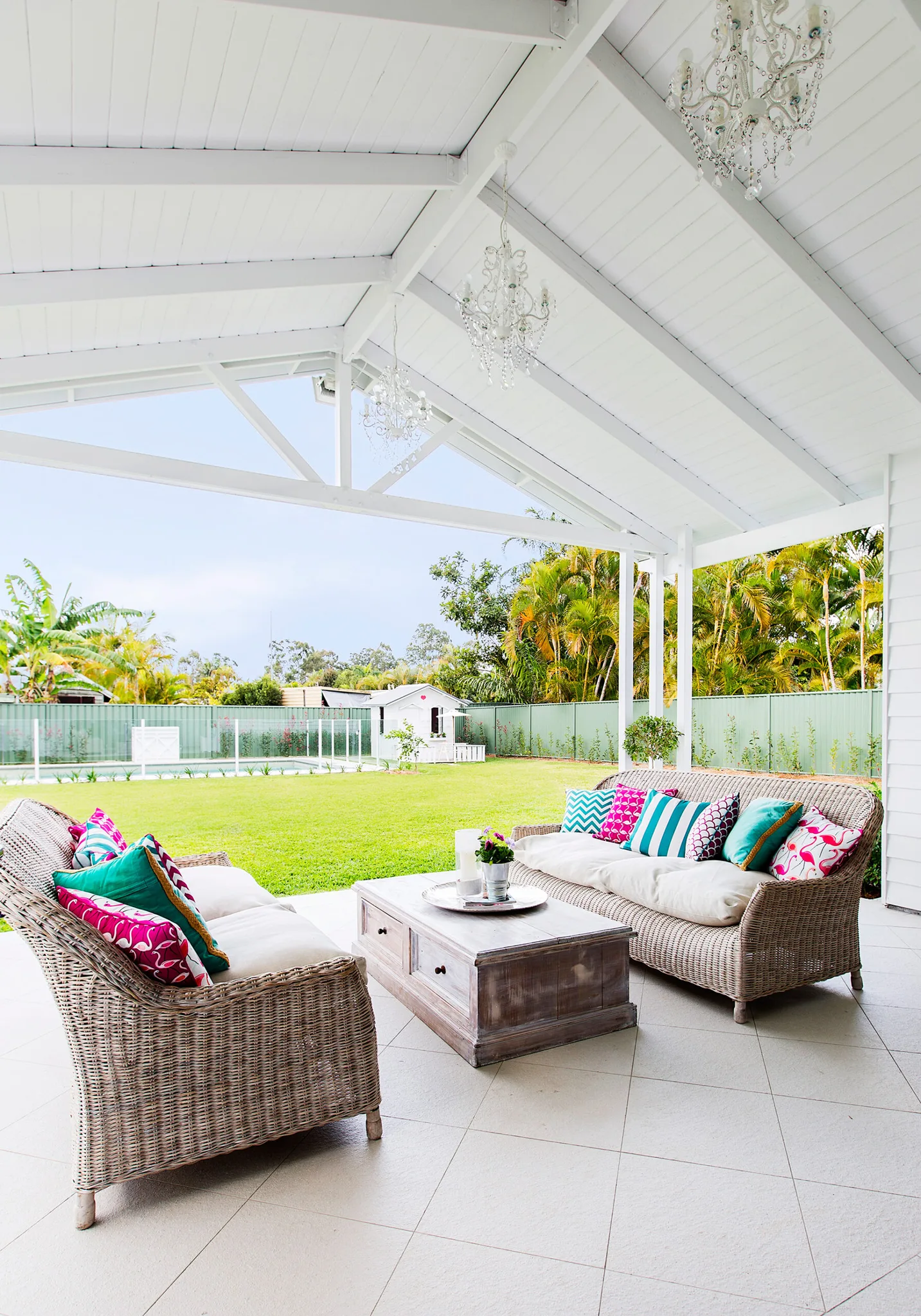 Weatherboard Home Blends Hamptons Style with Hollywood Glam | Homes To Love