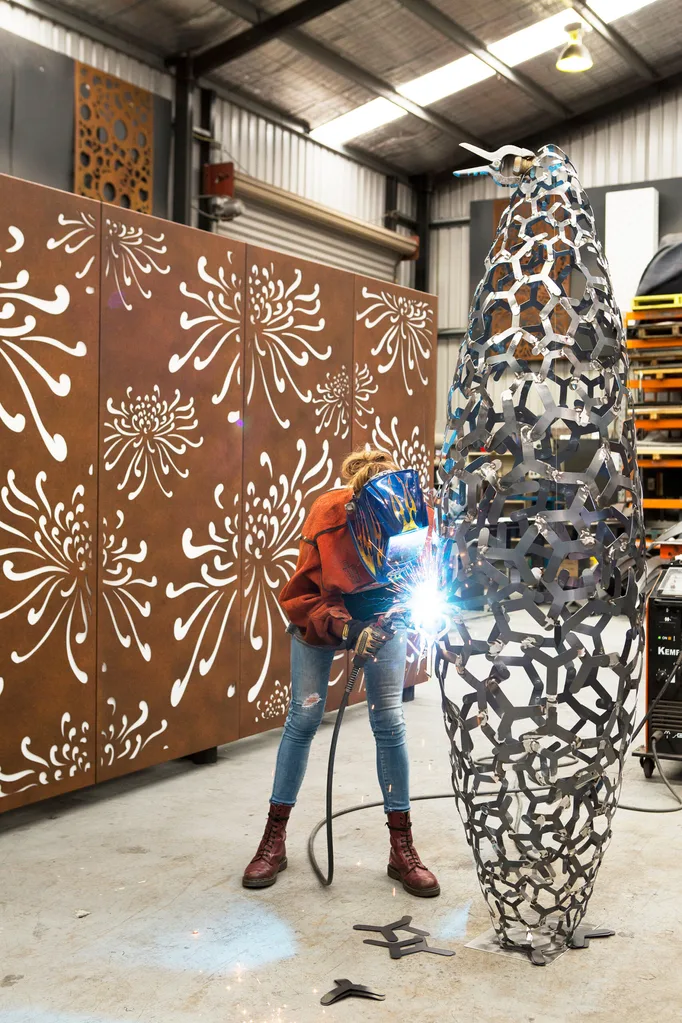 Designer Timothea Jewell Of Lump Sculpture Studio