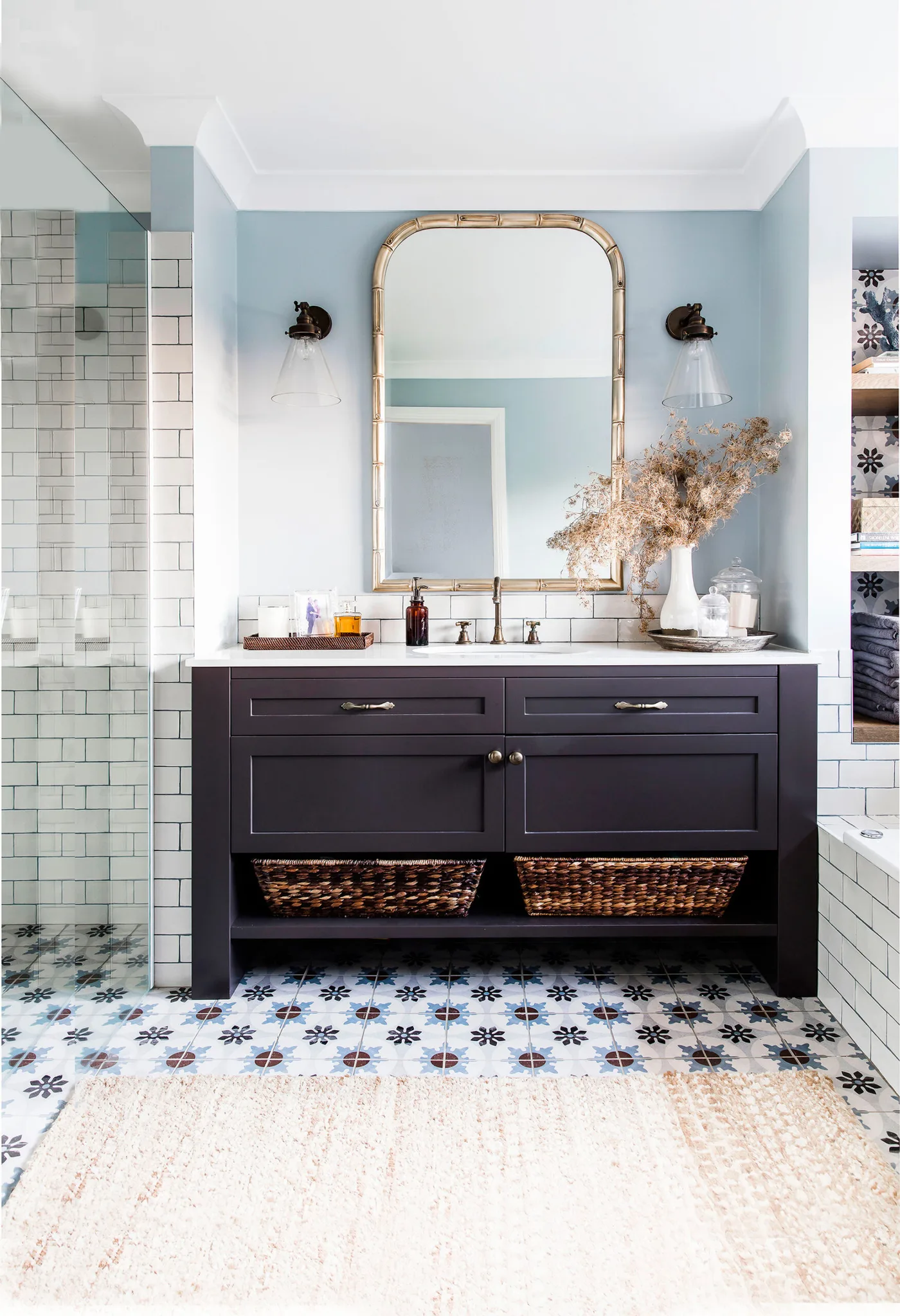 Patterned tiles: 14 bold ideas for your bathroom