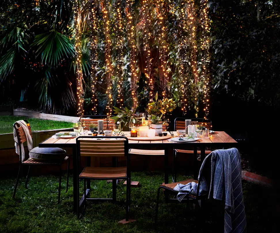 5 ways to make a magical garden with fairy lights