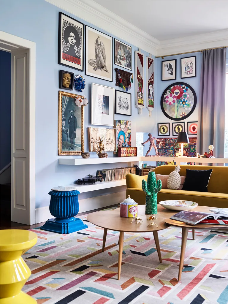 Inside a colourful & kitsch Milan apartment