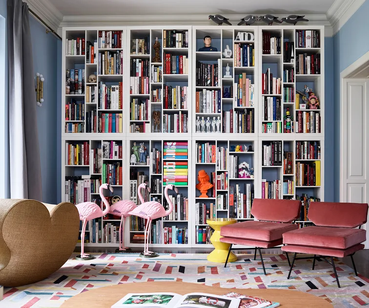 Inside a colourful & kitsch Milan apartment