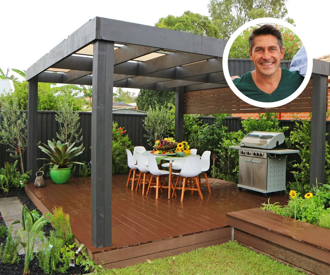 Before & After: Jamie Durie Transforms A Bare Backyard