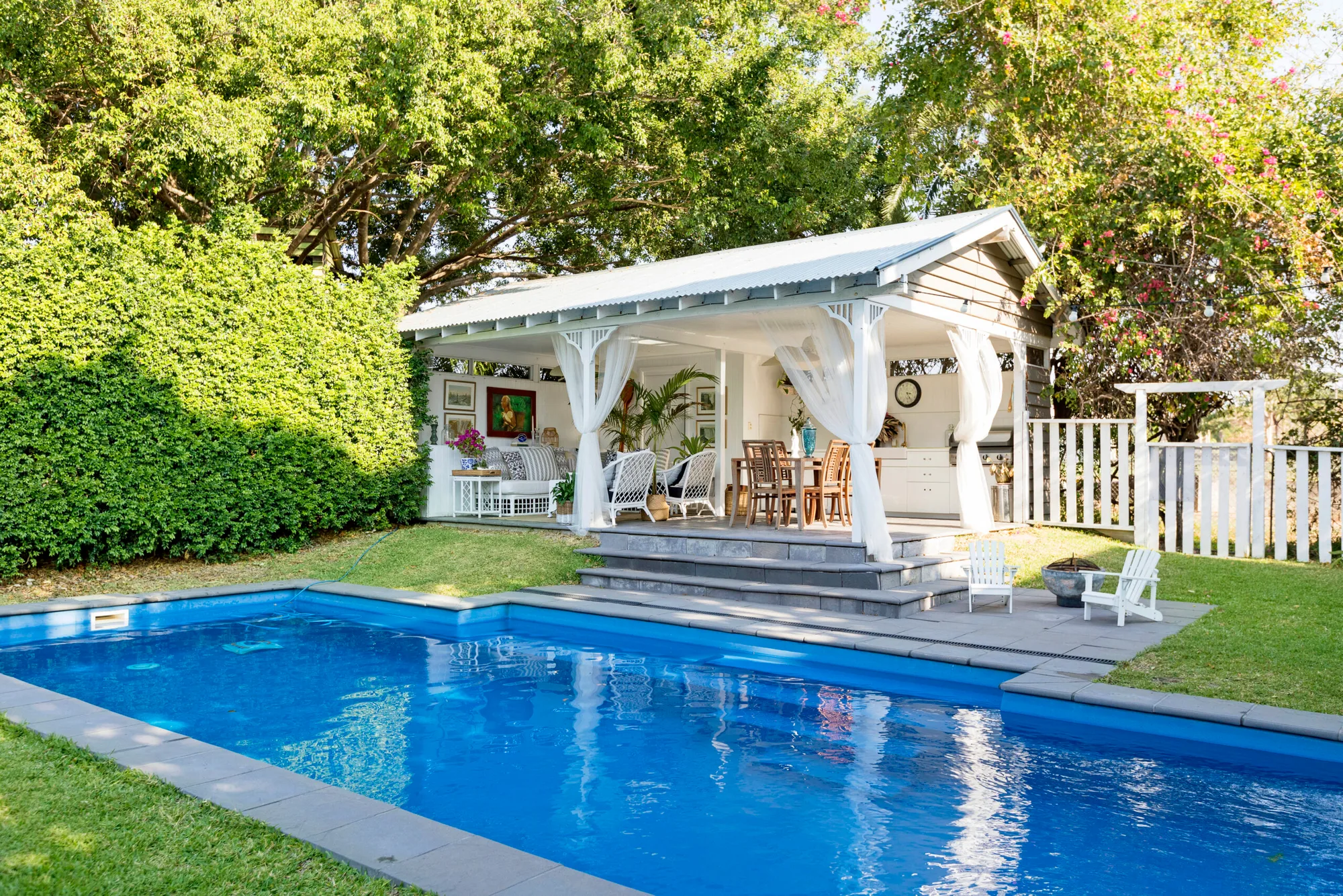 Colourful update of a classic Queenslander home