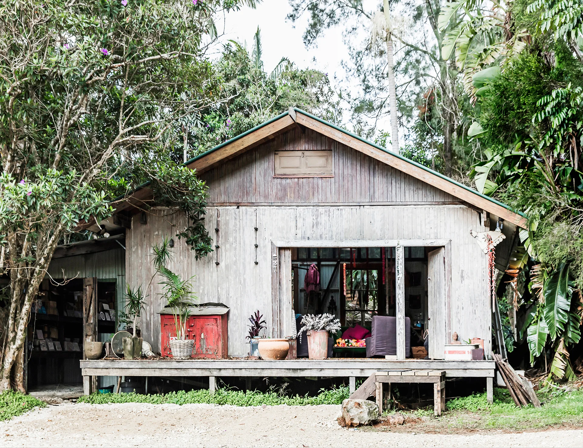 Inside designer Sonya Marish’s rustic Byron Bay studio