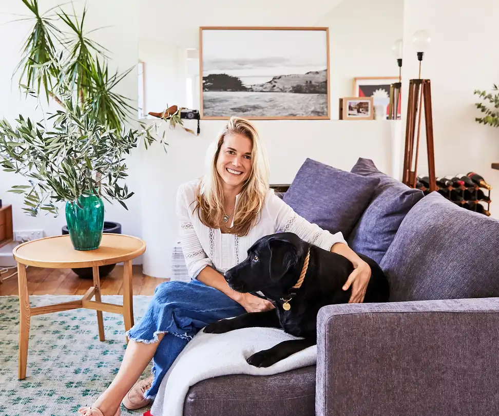 Real pets: Billie the jet black Labrador