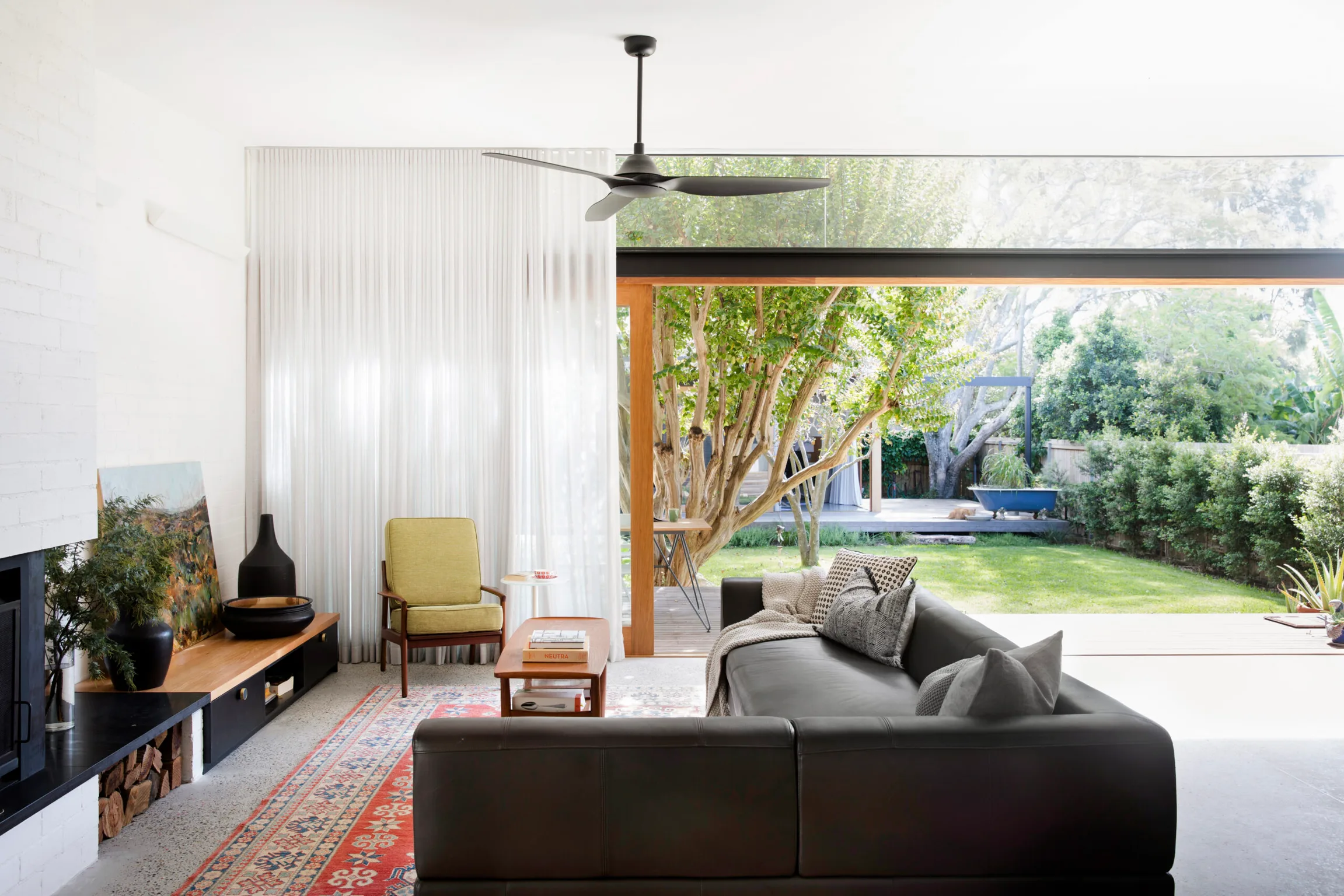 A federation style home's contemporary renovation