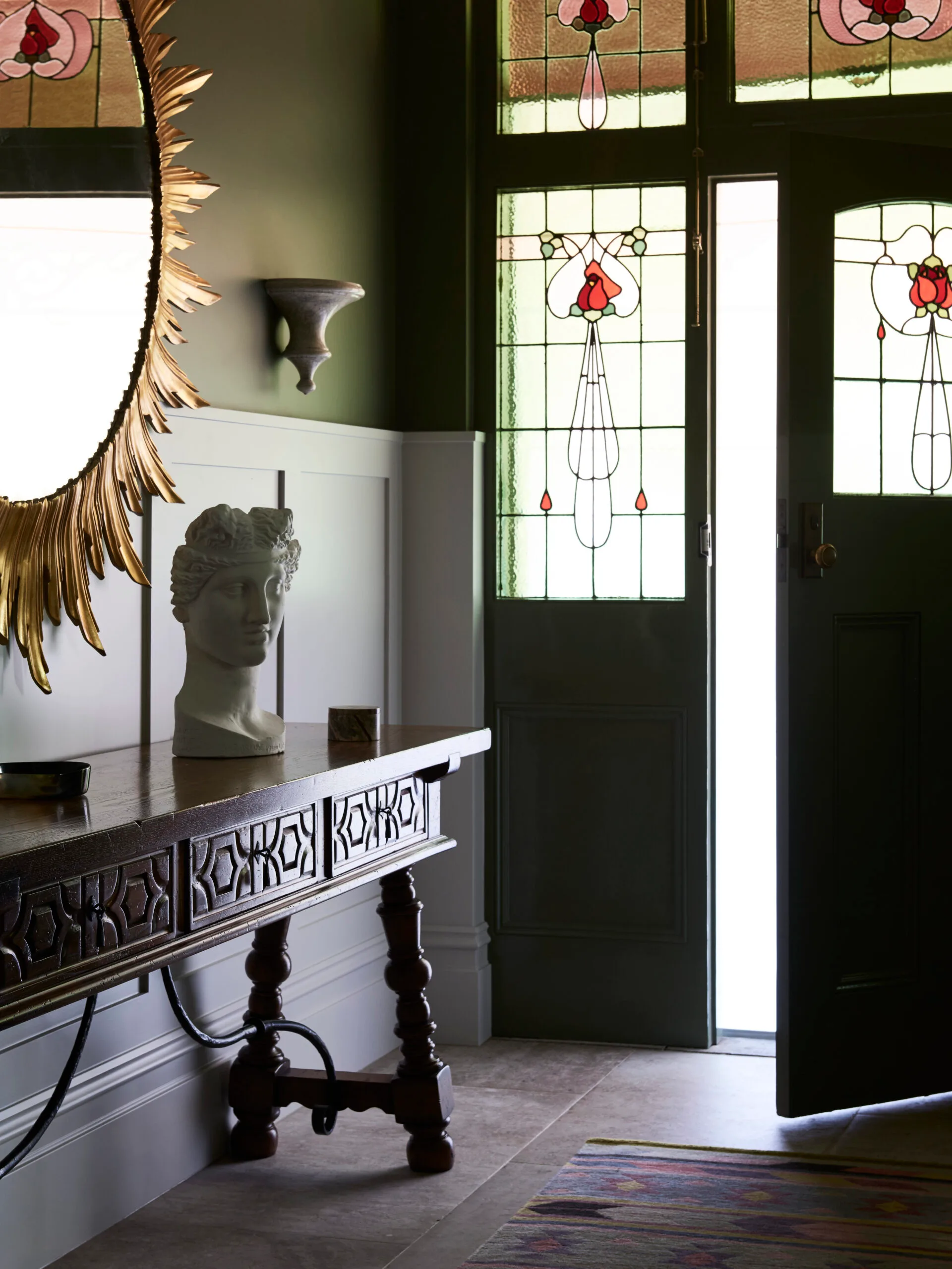 11 Spectacular Homes Where Stained Glass Is The Showpiece