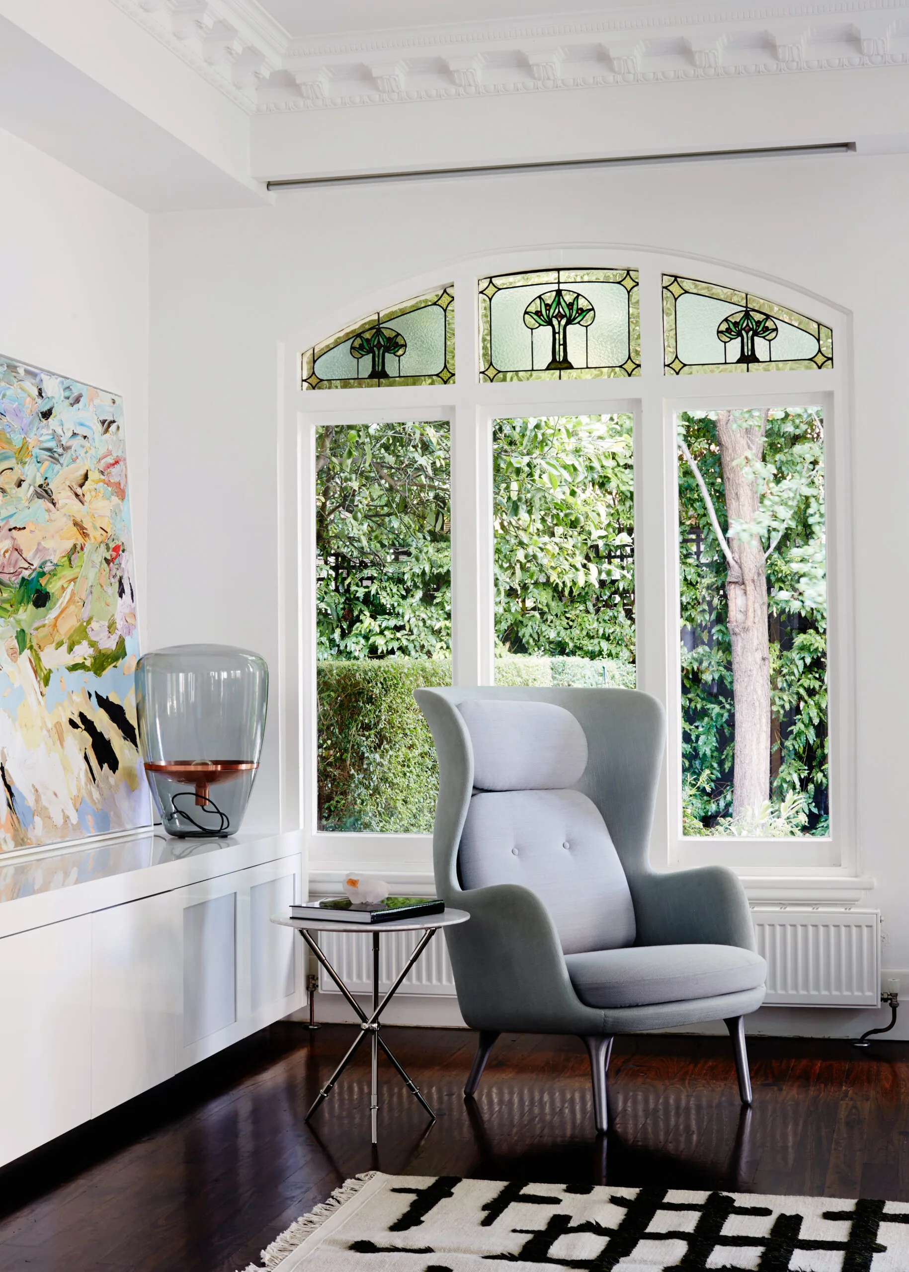10 homes with sophisticated stained glass