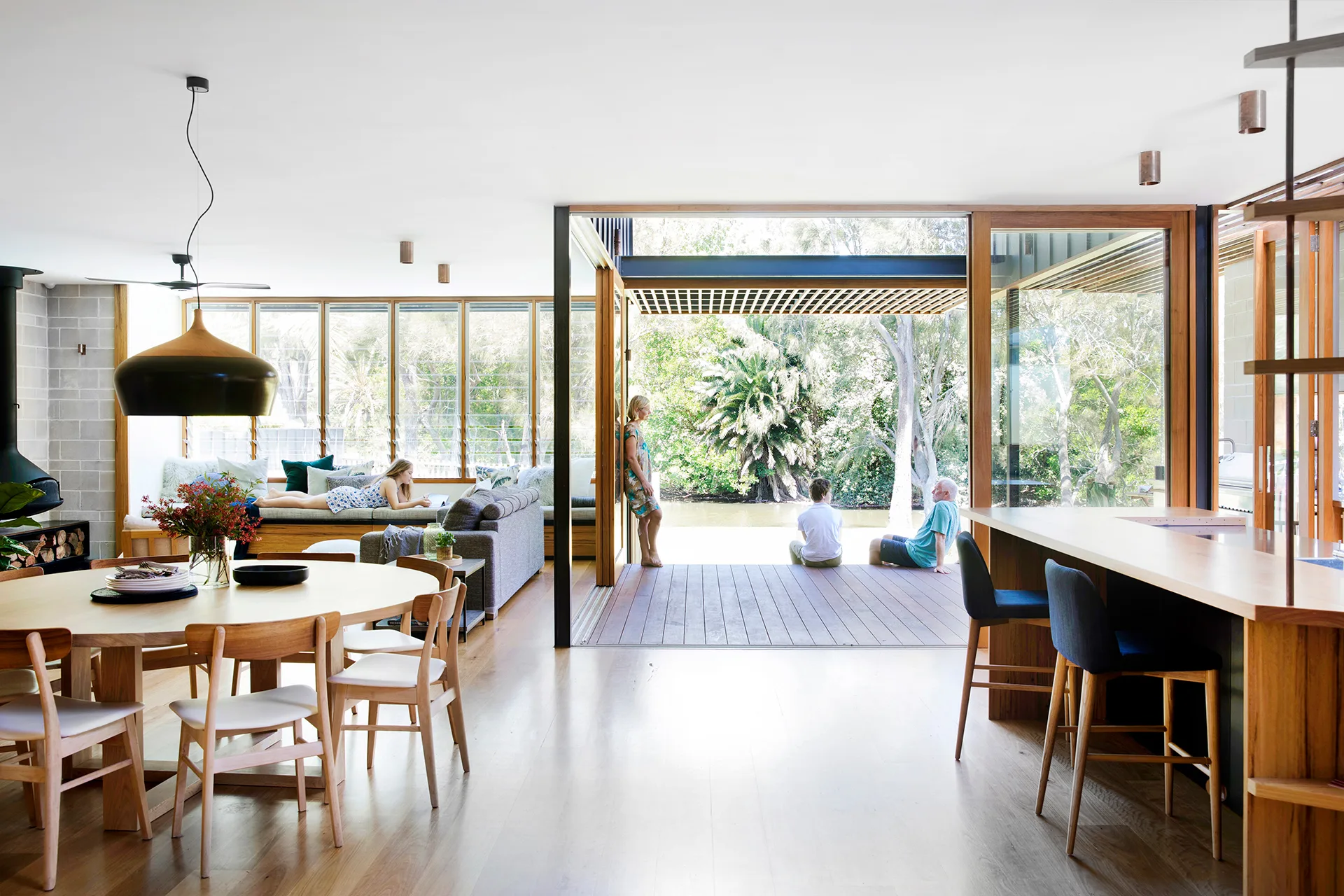 A sustainable house designed for modern family life