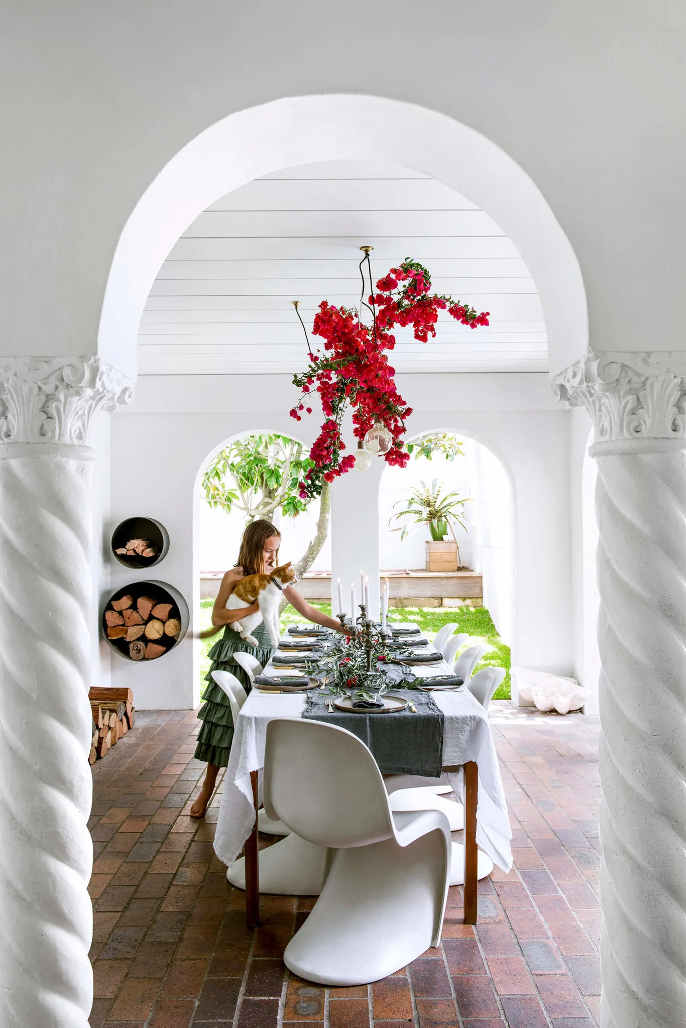 14 internal courtyards that invite the outdoors in