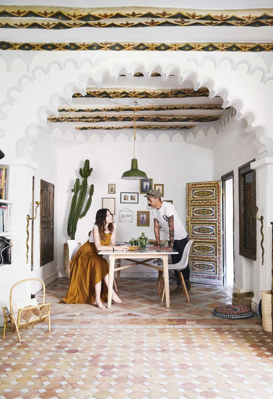 A renovated Moroccan family townhouse in Marrakech