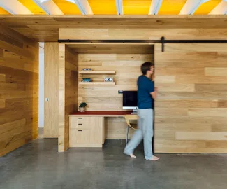 How to design a hideaway home office