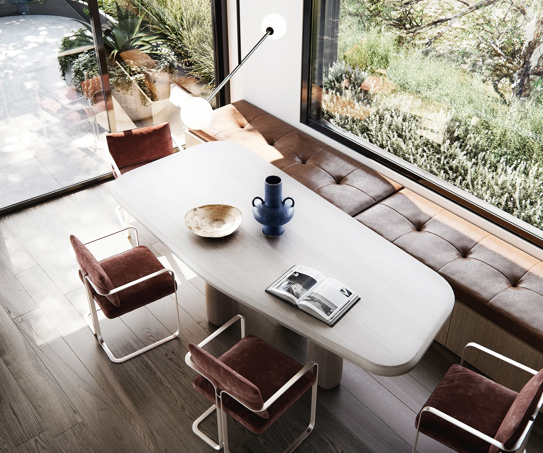 Modernist residences with luxurious interiors by David Flack