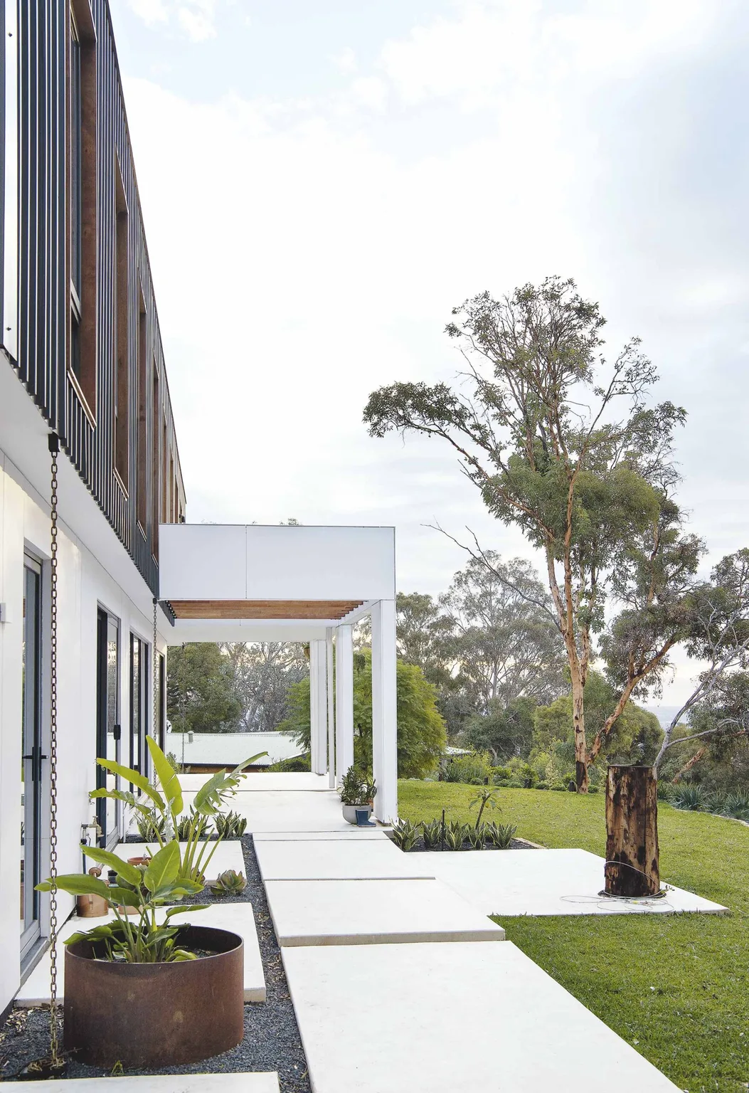 A modular barn-style home in Perth's Darlington