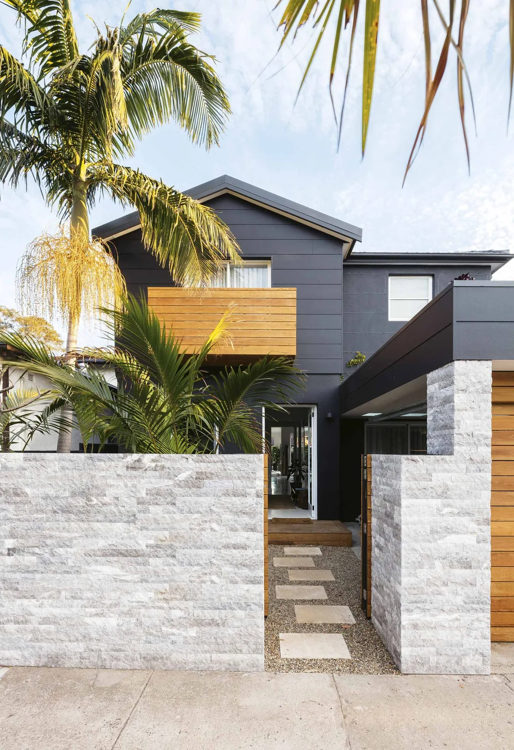This renovated home is a tropical resort-style haven