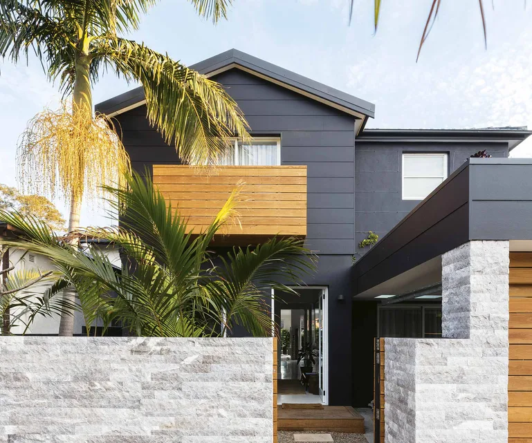 This renovated home is a tropical resort-style haven