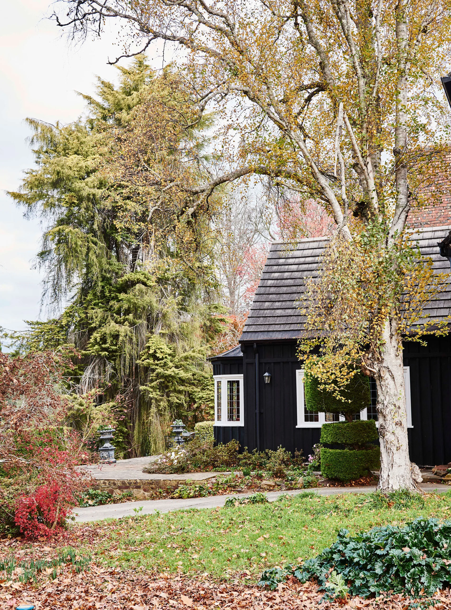 Australian Tudor-style homestead with dark timber interiors | Homes To Love