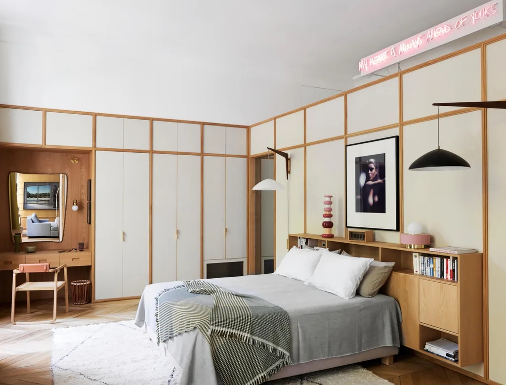 A luxe Paris apartment filled with fine art