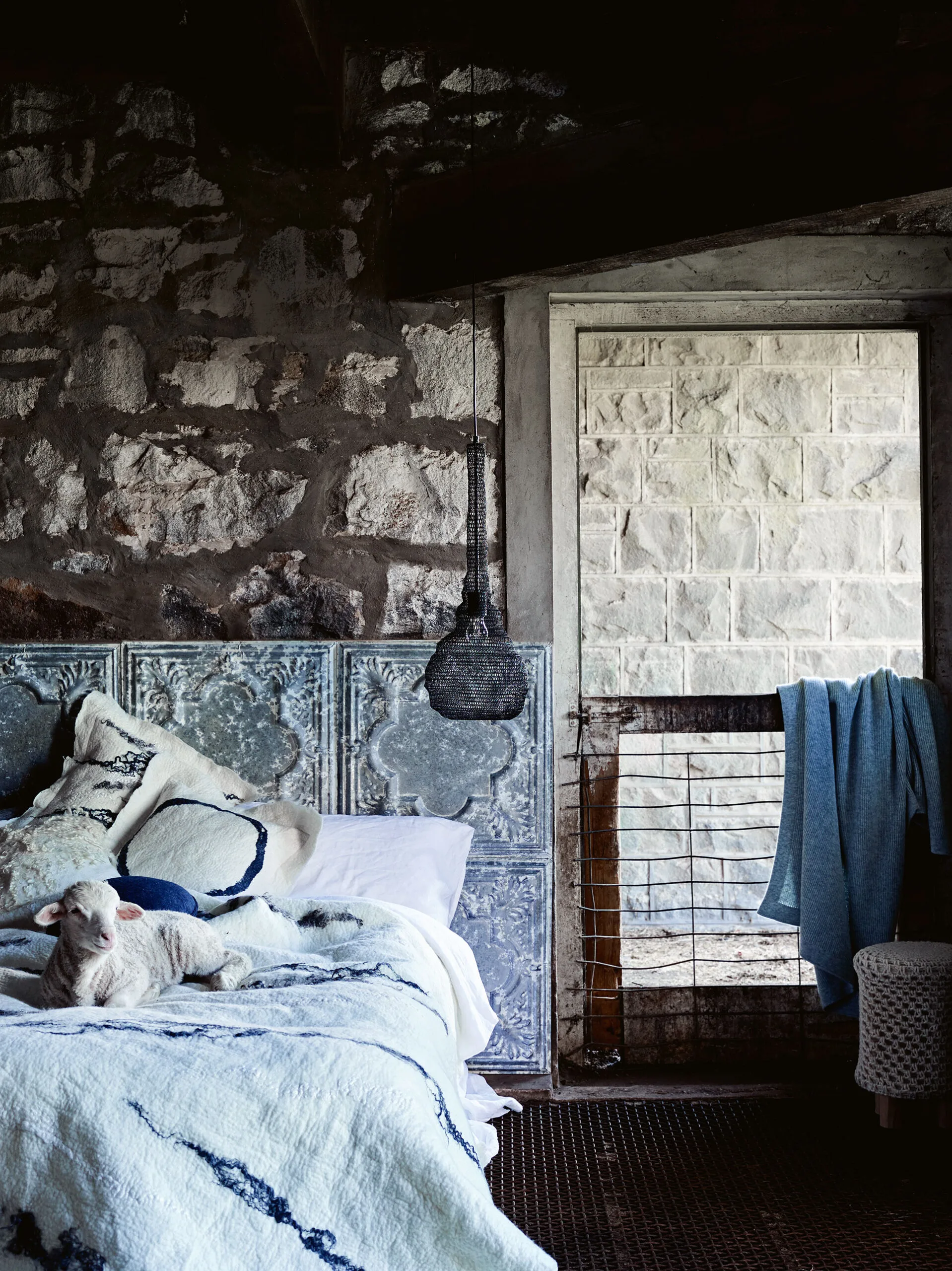 Wool and felt homewares for a cosy interior