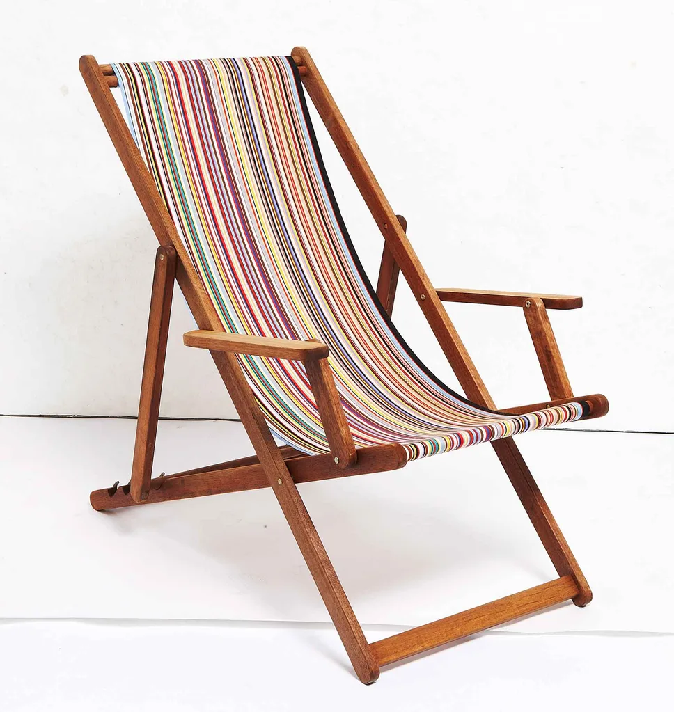 How to restore an old deckchair canvas sling