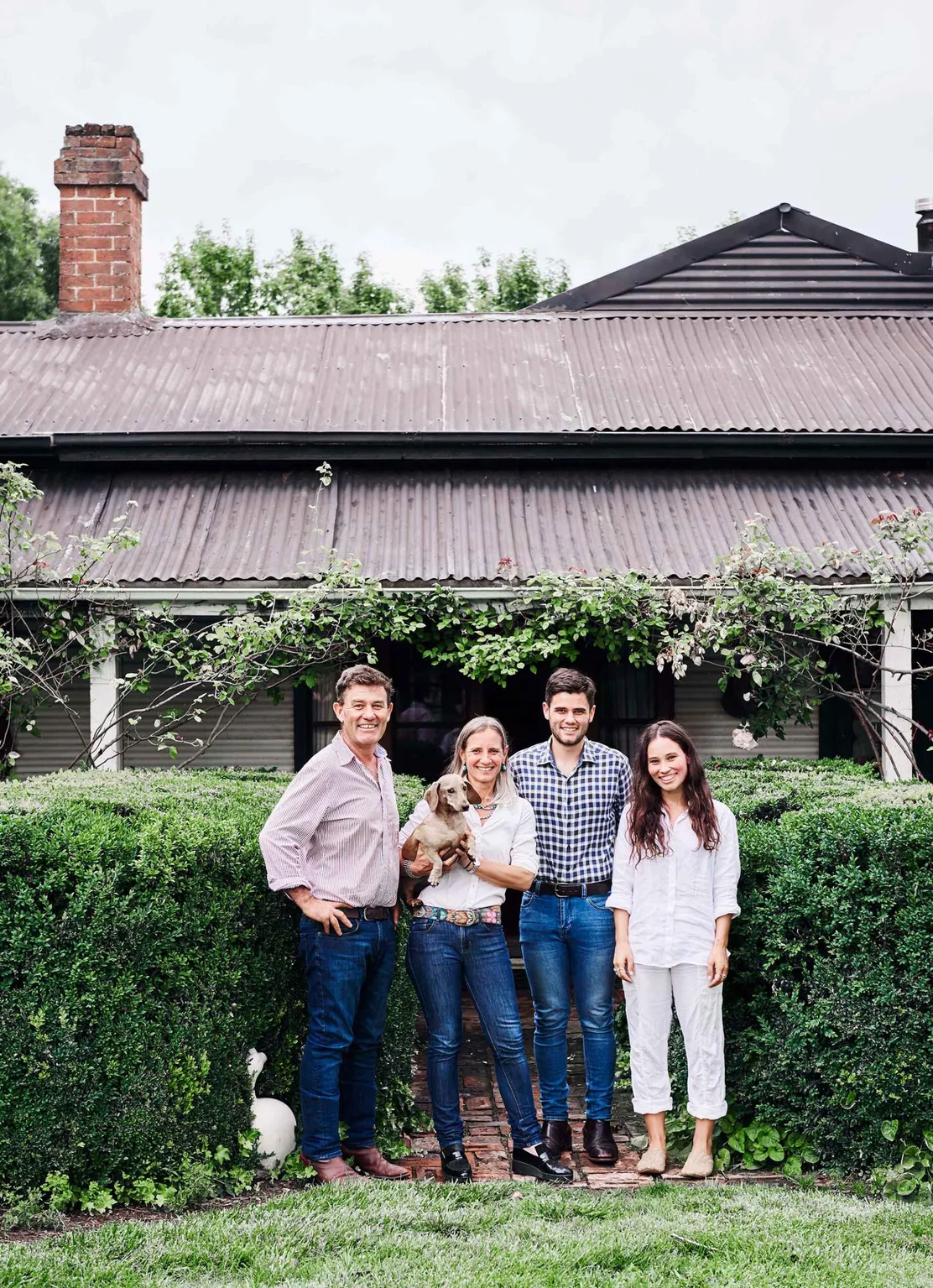 An expanded cottage on a Rose Farm near Yass