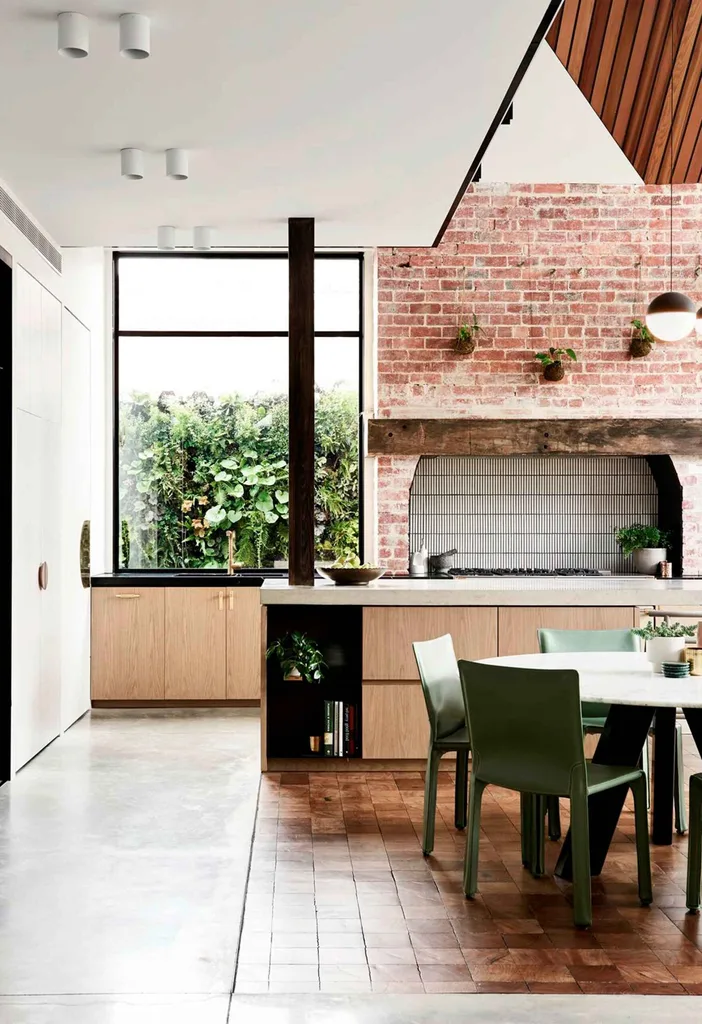 12 exposed brick kitchen designs to inspire
