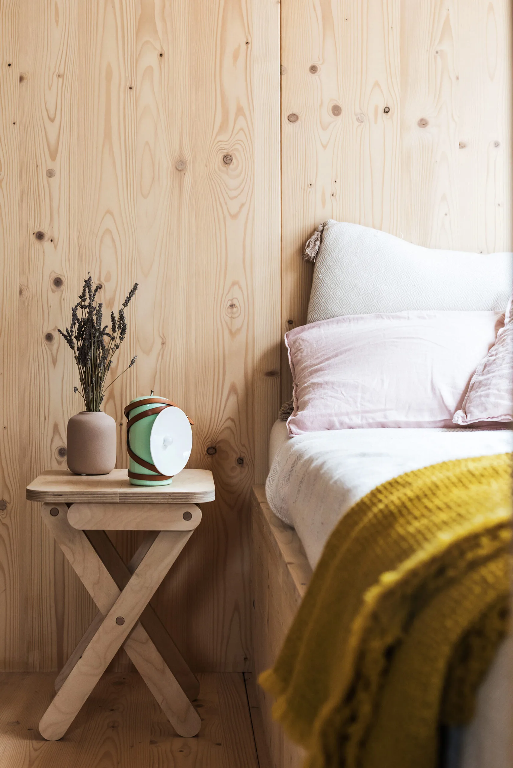 A Nordic style cabin made entirely of timber