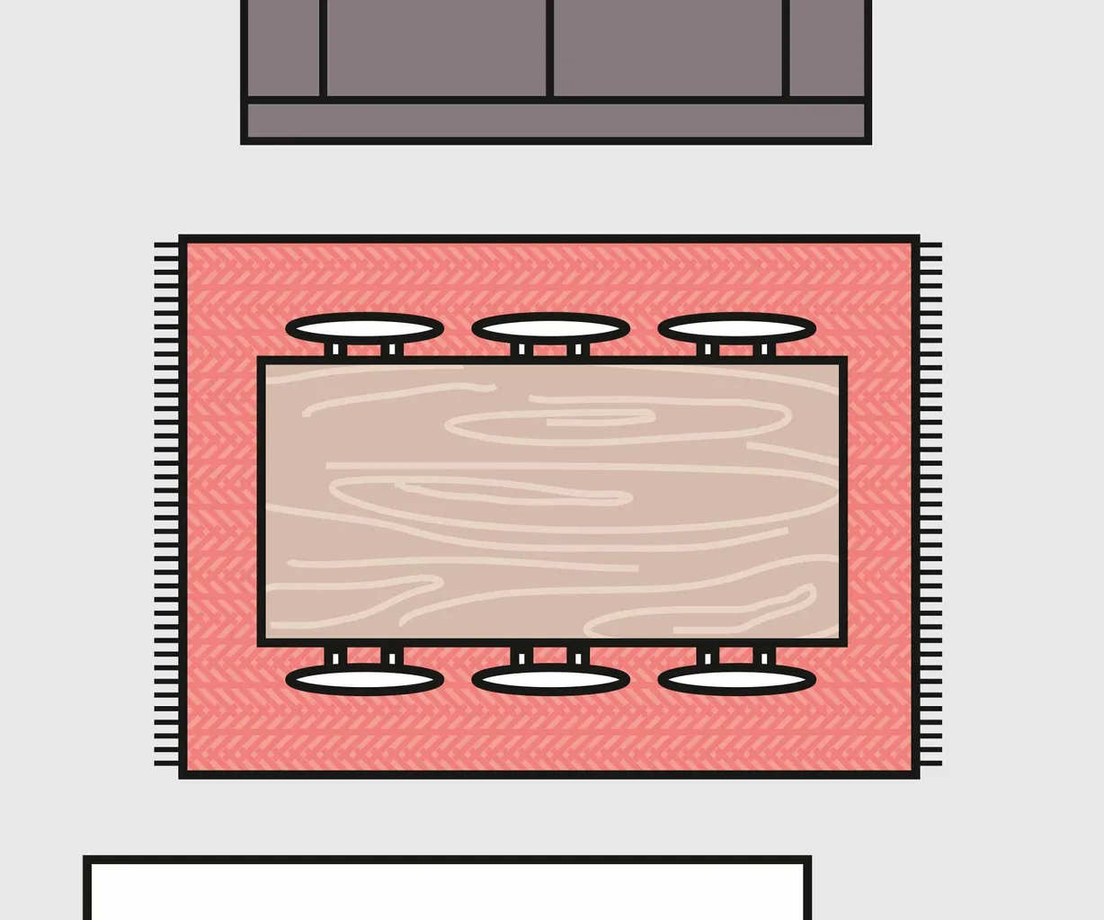 How To Position A Rug: Tips From An Interior Stylist | Homes To Love