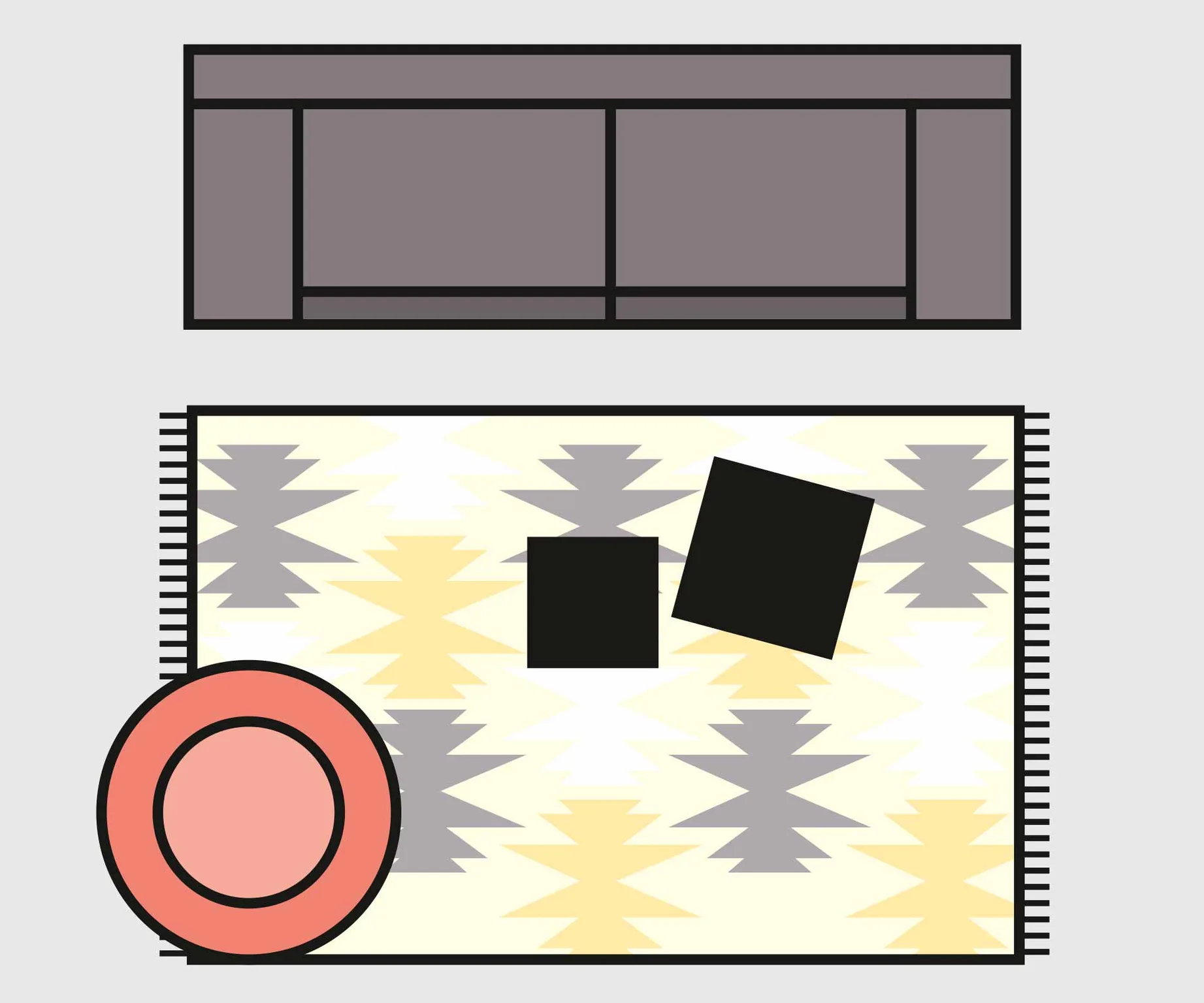 How To Position A Rug: Tips From An Interior Stylist | Homes To Love