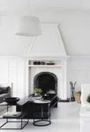 A Liberty Style house in Milan with an all-white palette