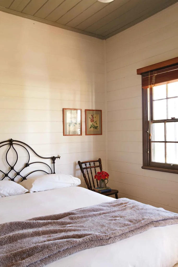 Inside a restored colonial homestead in Mutton Falls, NSW