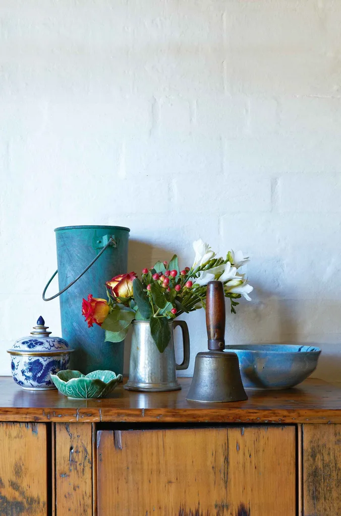 Inside a restored colonial homestead in Mutton Falls, NSW