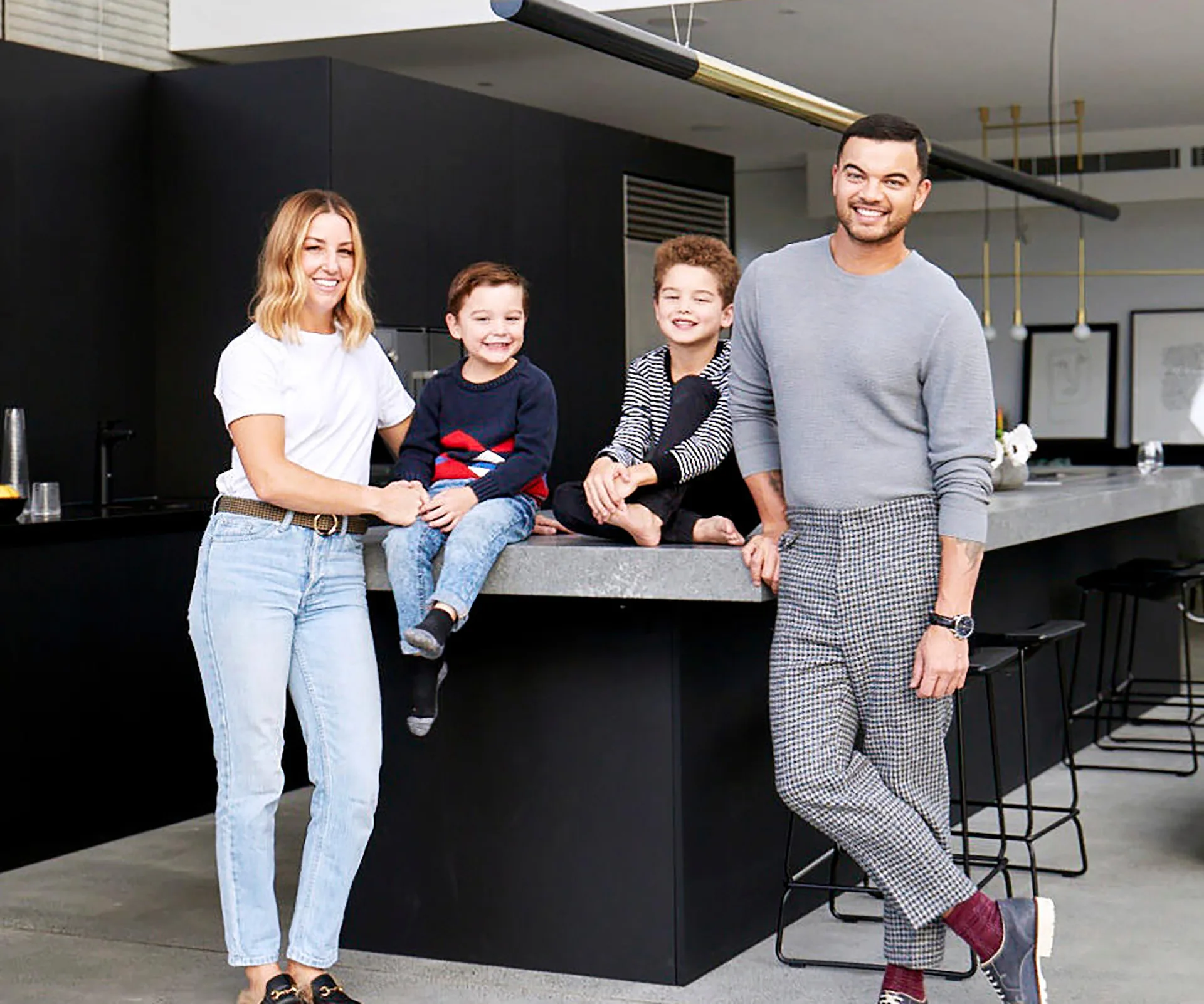 Inside Guy Sebastian's entertainer's kitchen