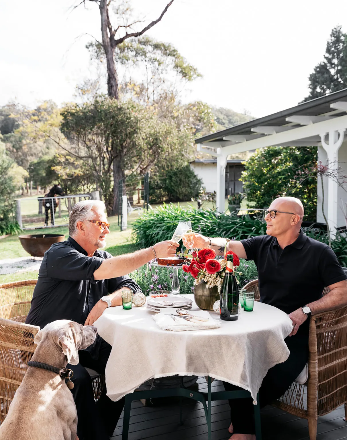 Inside Neale Whitaker's country home at Christmas