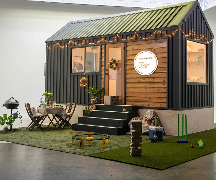 Win a tiny home in time for Christmas with Amazon
