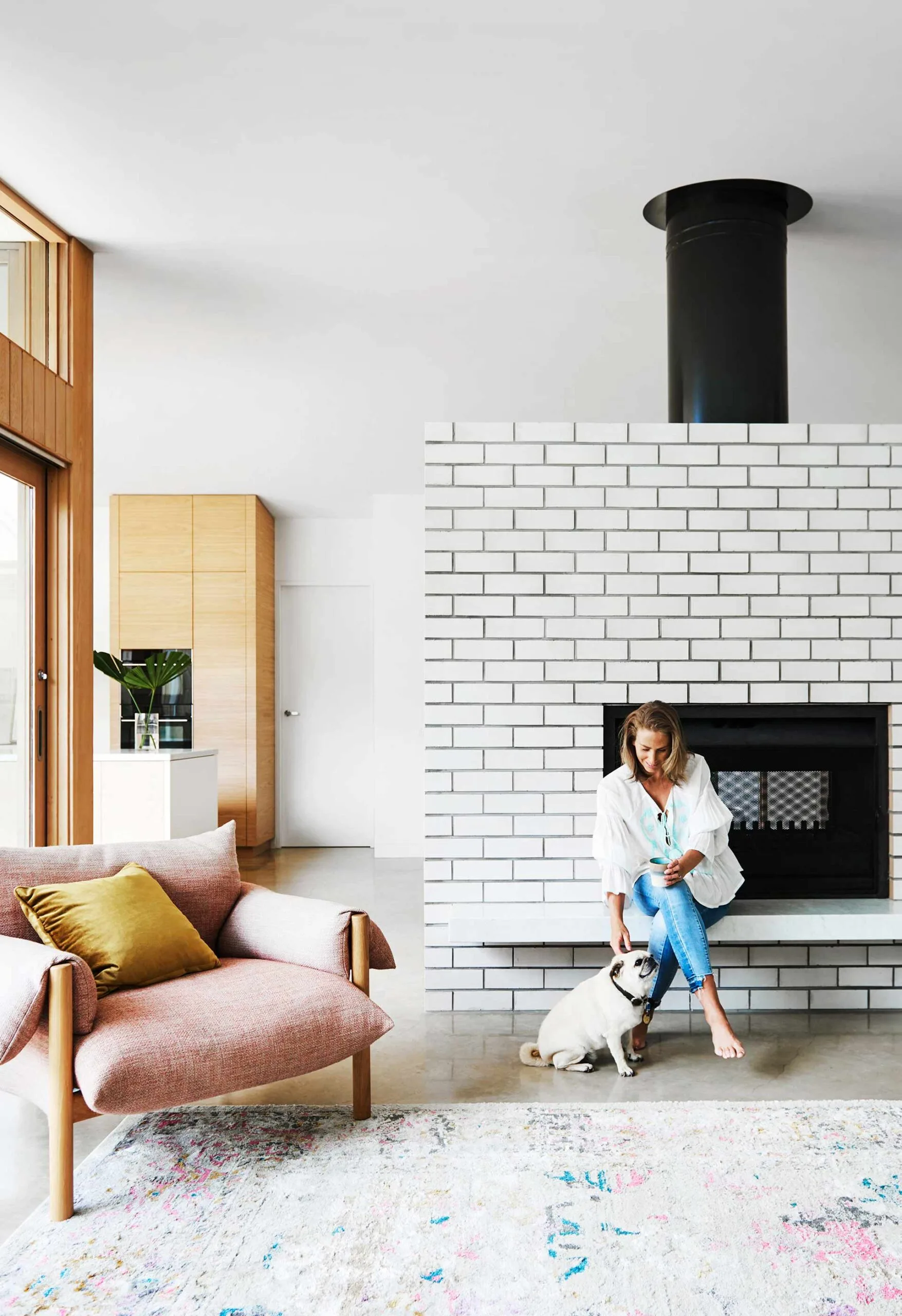 A mid-century modern style house in Geelong