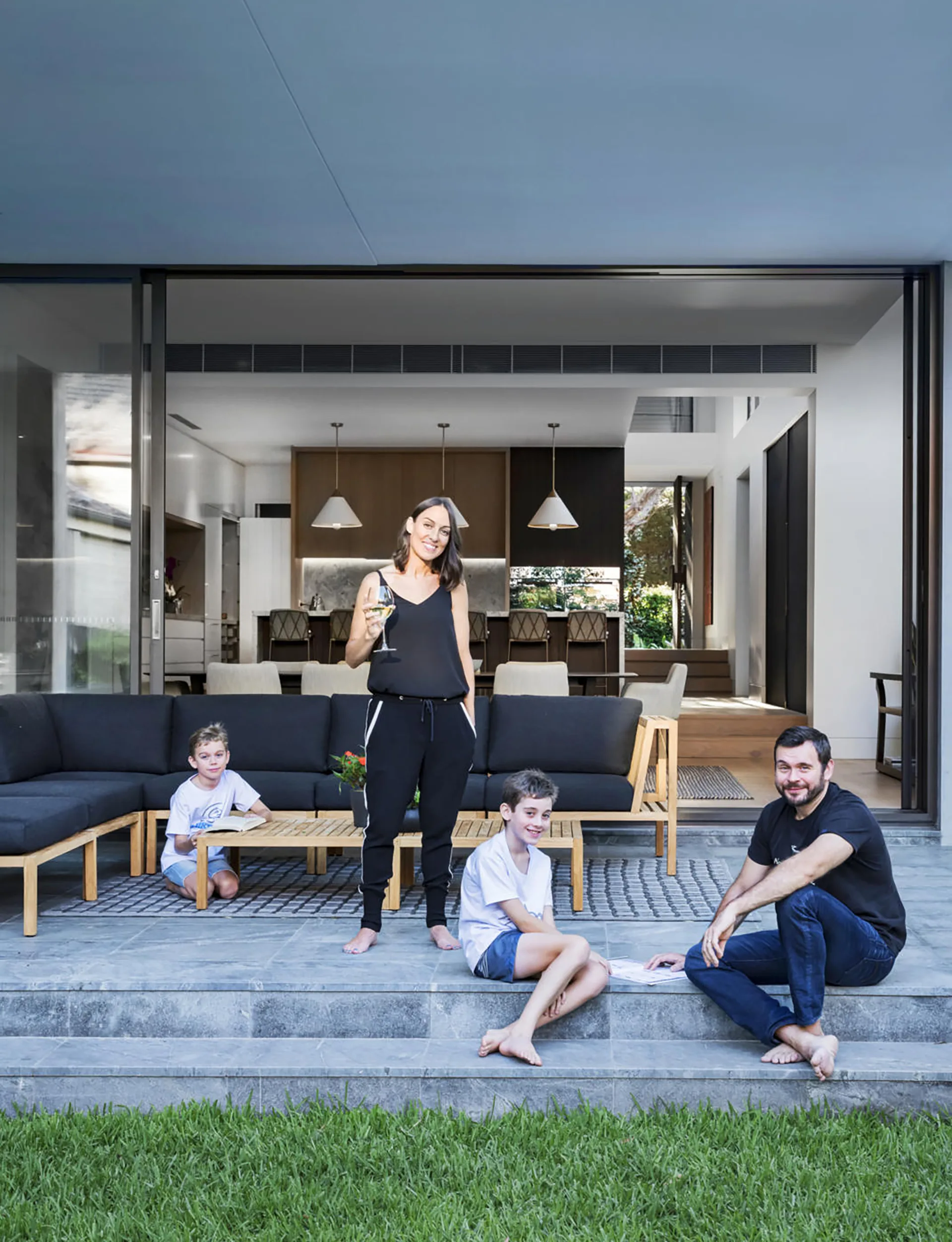 Modern Family Home with Seamless Indoor-Outdoor Connection | Homes To Love