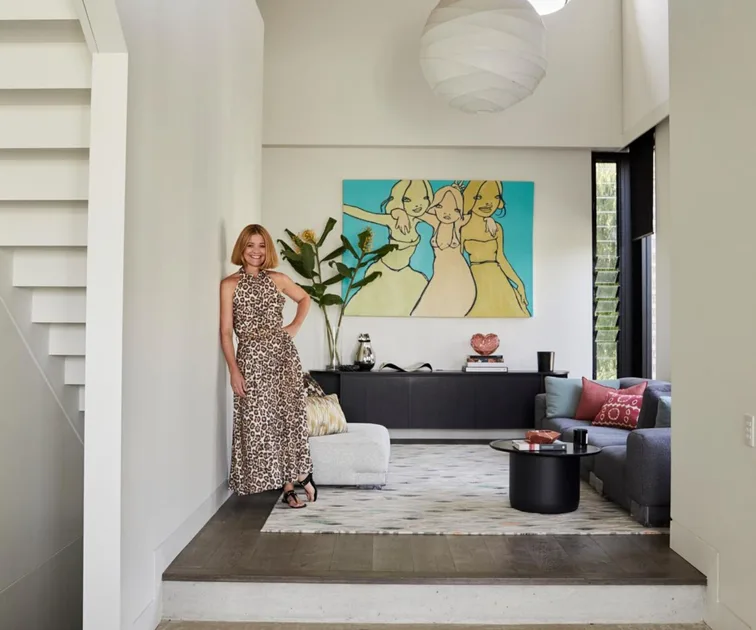 Inside a former fashion editor's designer home