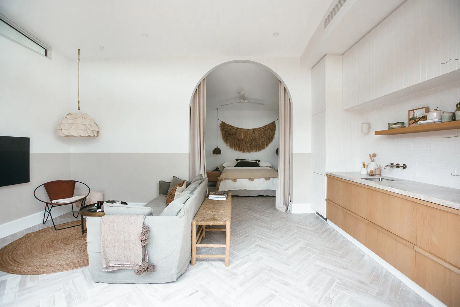 Guest house design: Inside Kyal and Kara's backyard studio