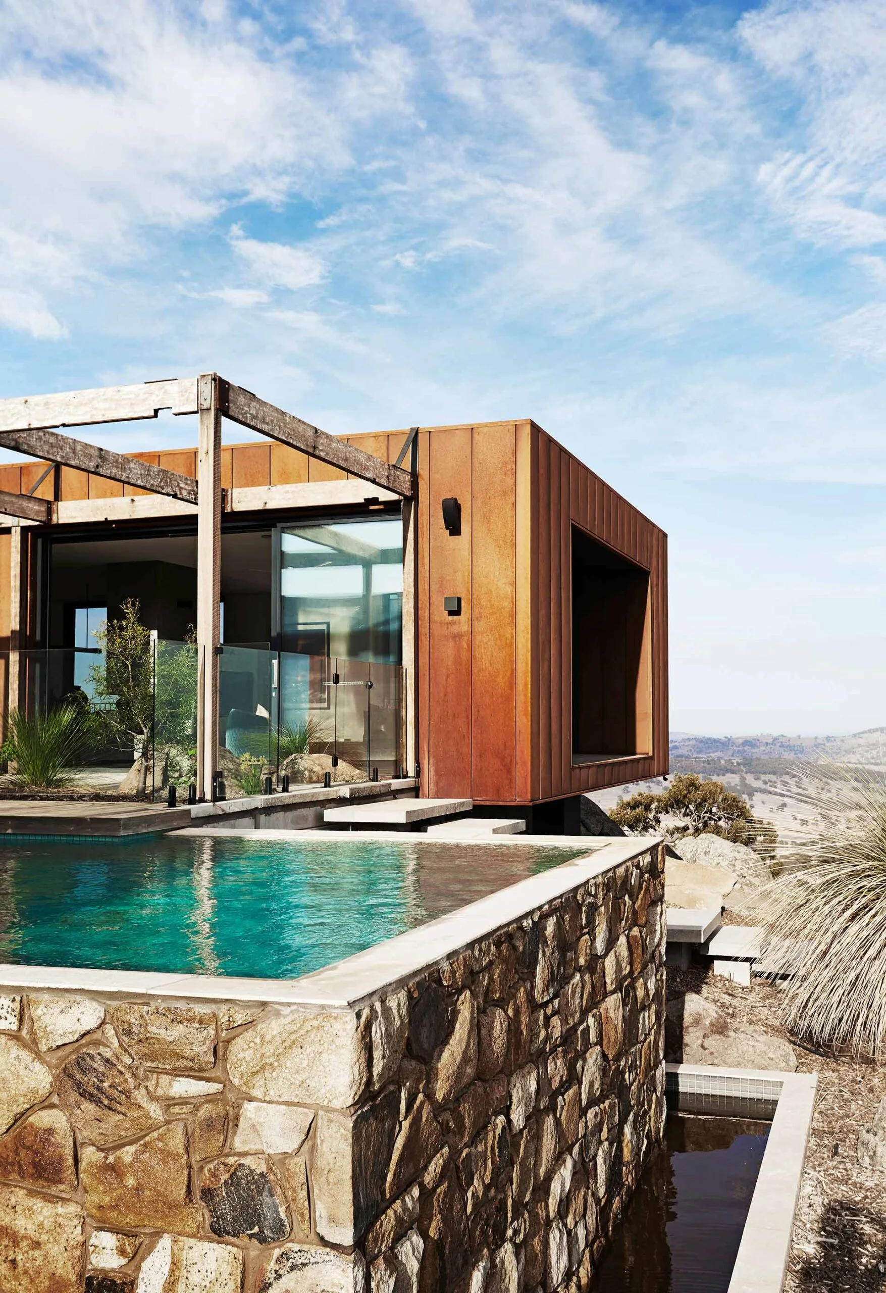 An ultra-modern house in the Strathbogie Ranges