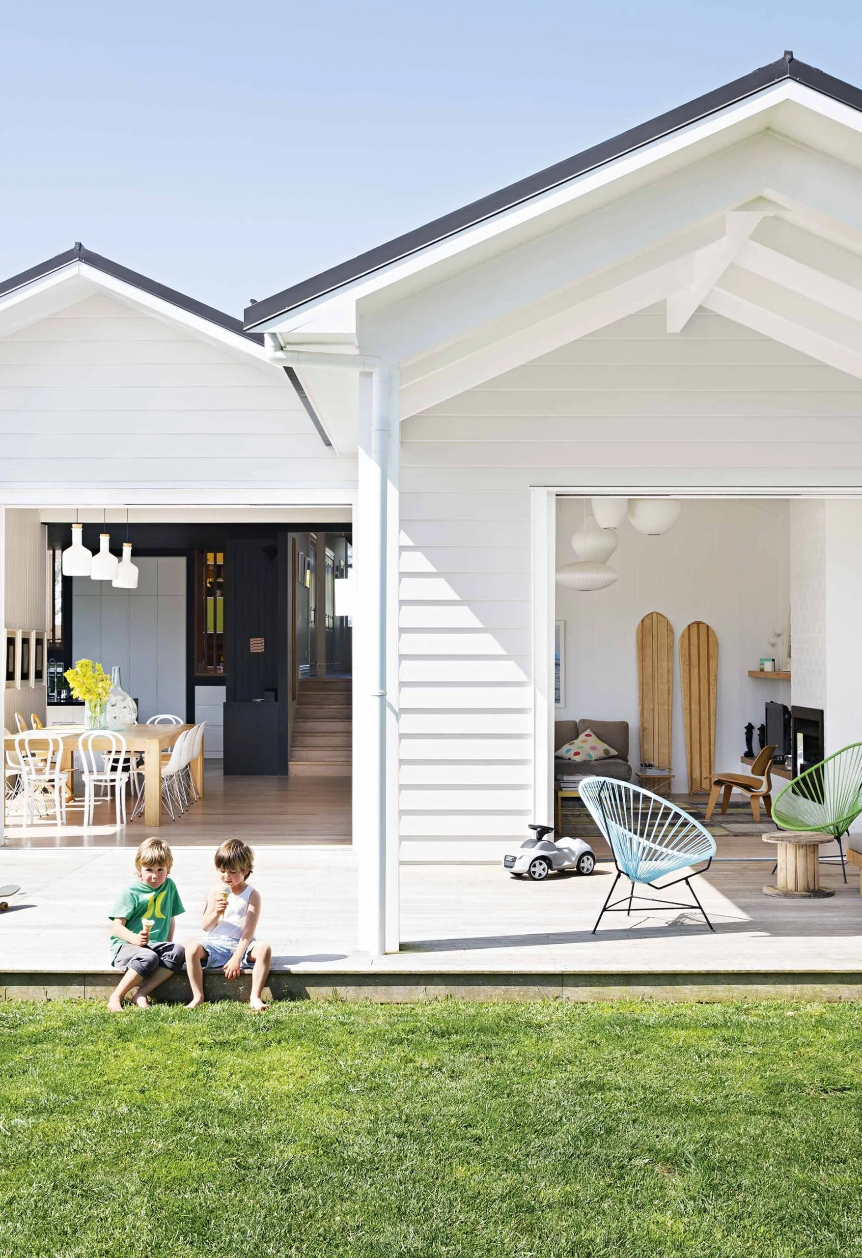 Relaxed Seaside Villa in NZ with Indoor-Outdoor Flow | Homes To Love