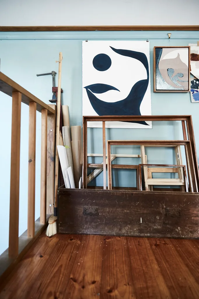 At home with emerging artist Hannah Nowlan