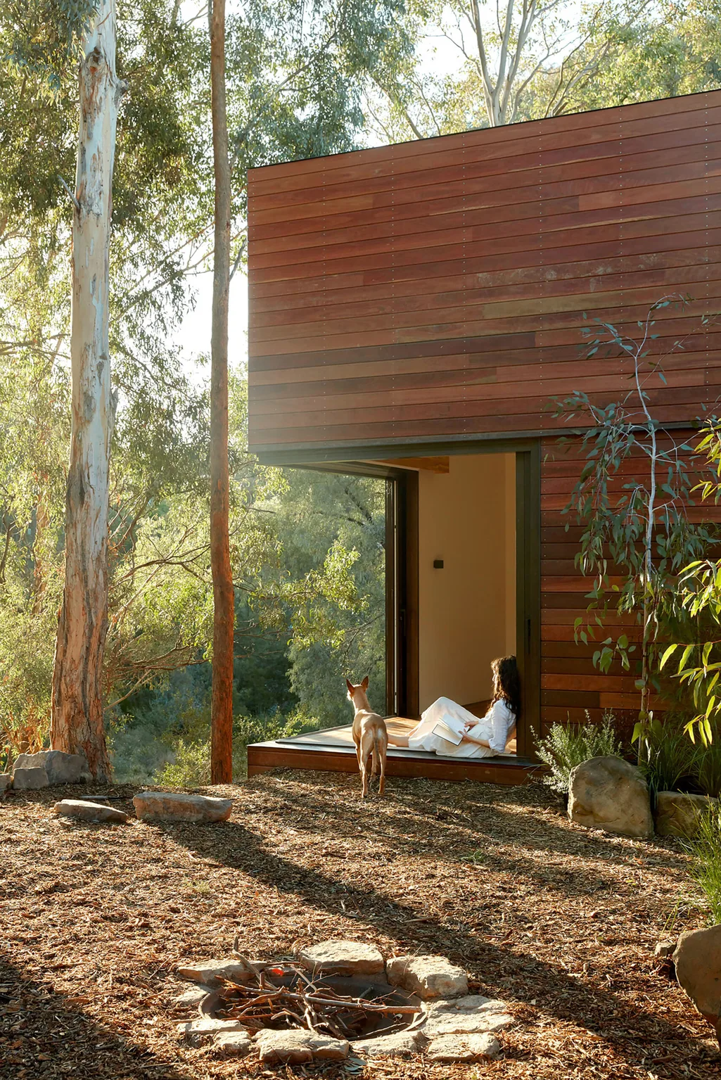 This sustainable home is at one with nature