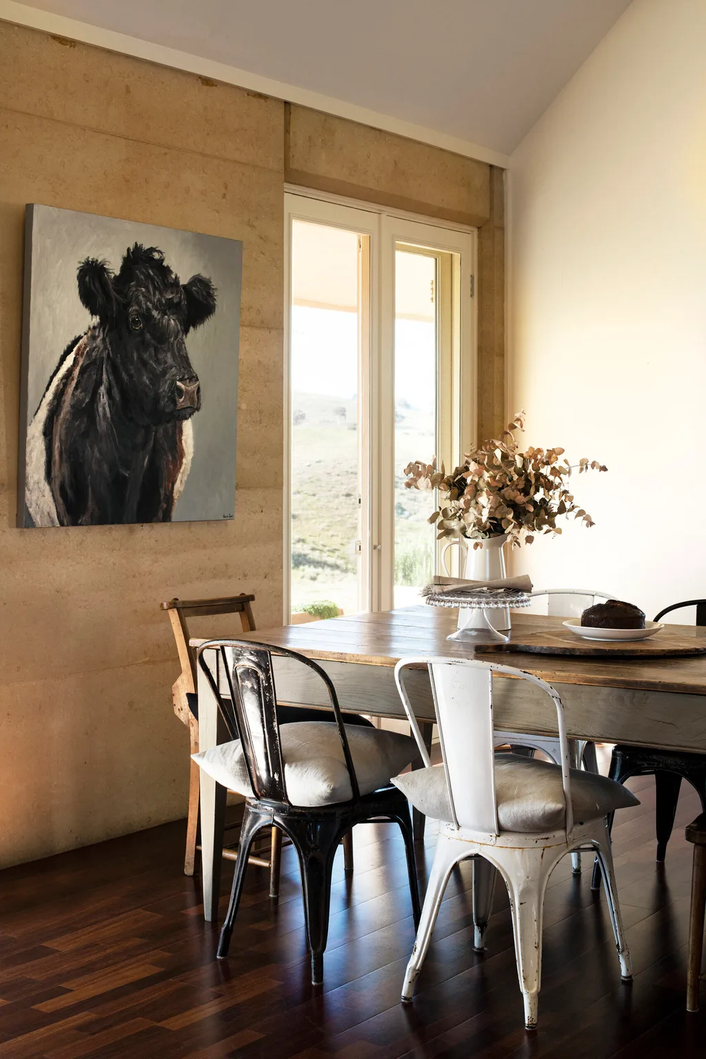 Rammed earth farmhouse on a biodynamic farm in Southern | Homes To Love
