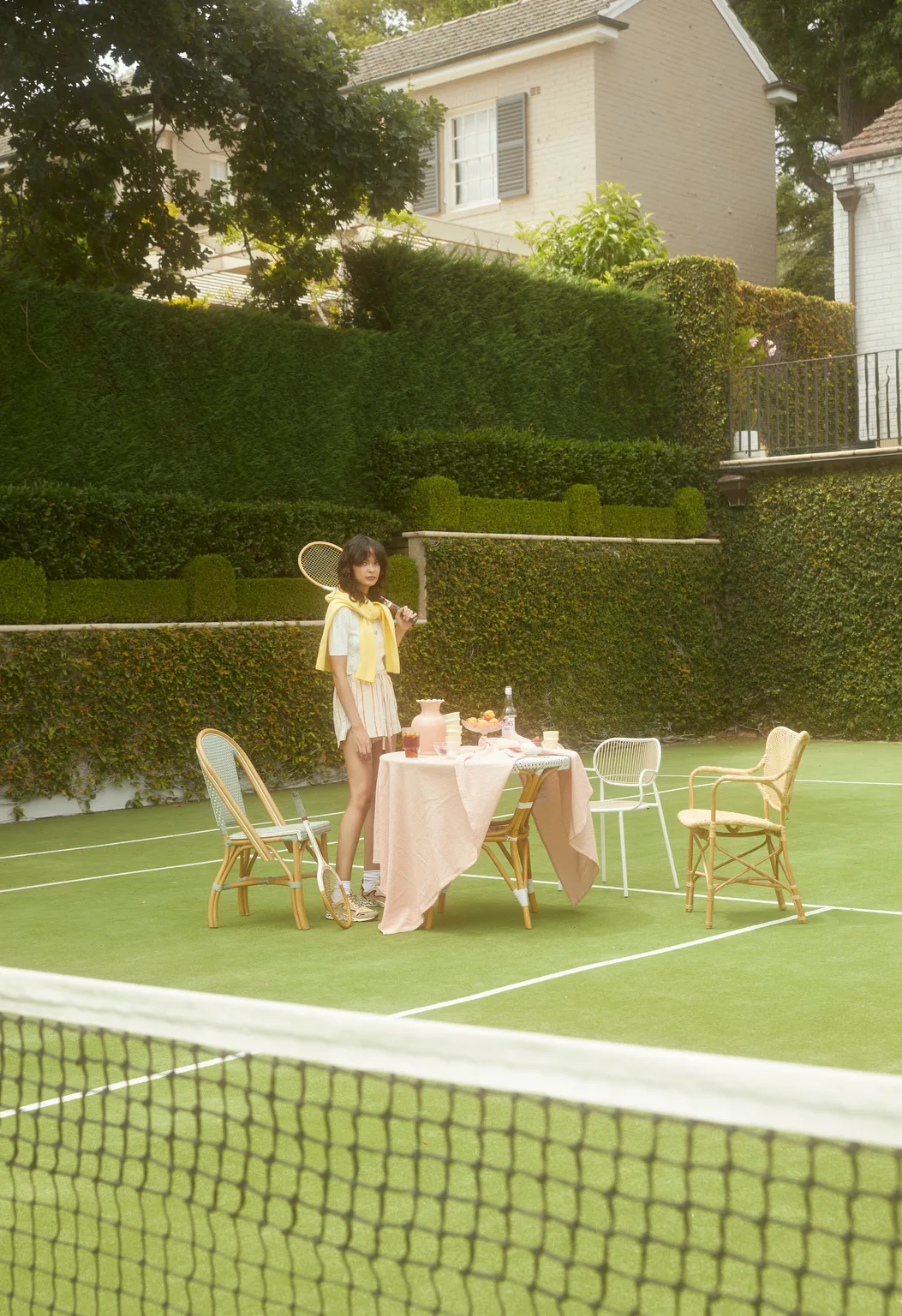 A day on the green: how to host a tennis themed party