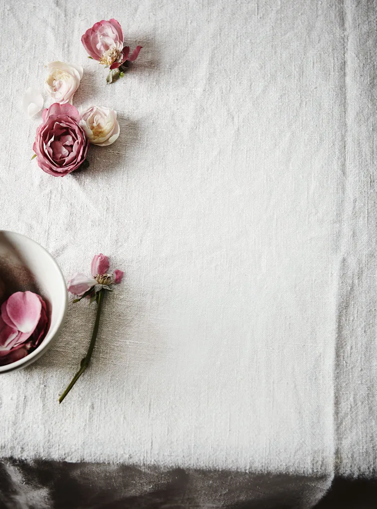 Refreshing rose petal and Prosecco sorbet