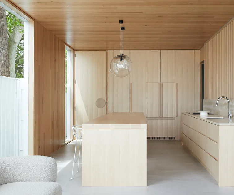 A heritage cottage receives a modern Scandinavian extension