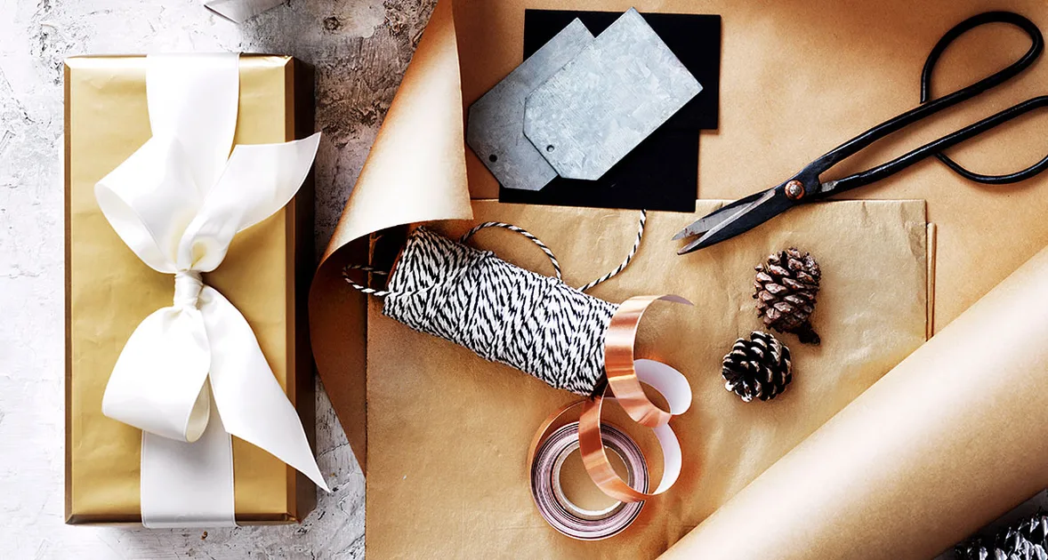 How to wrap awkward shaped Christmas gifts