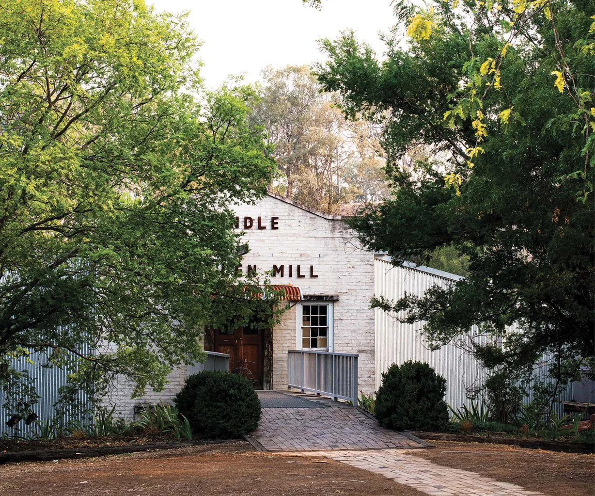 Inside historic Nundle Wool Mill